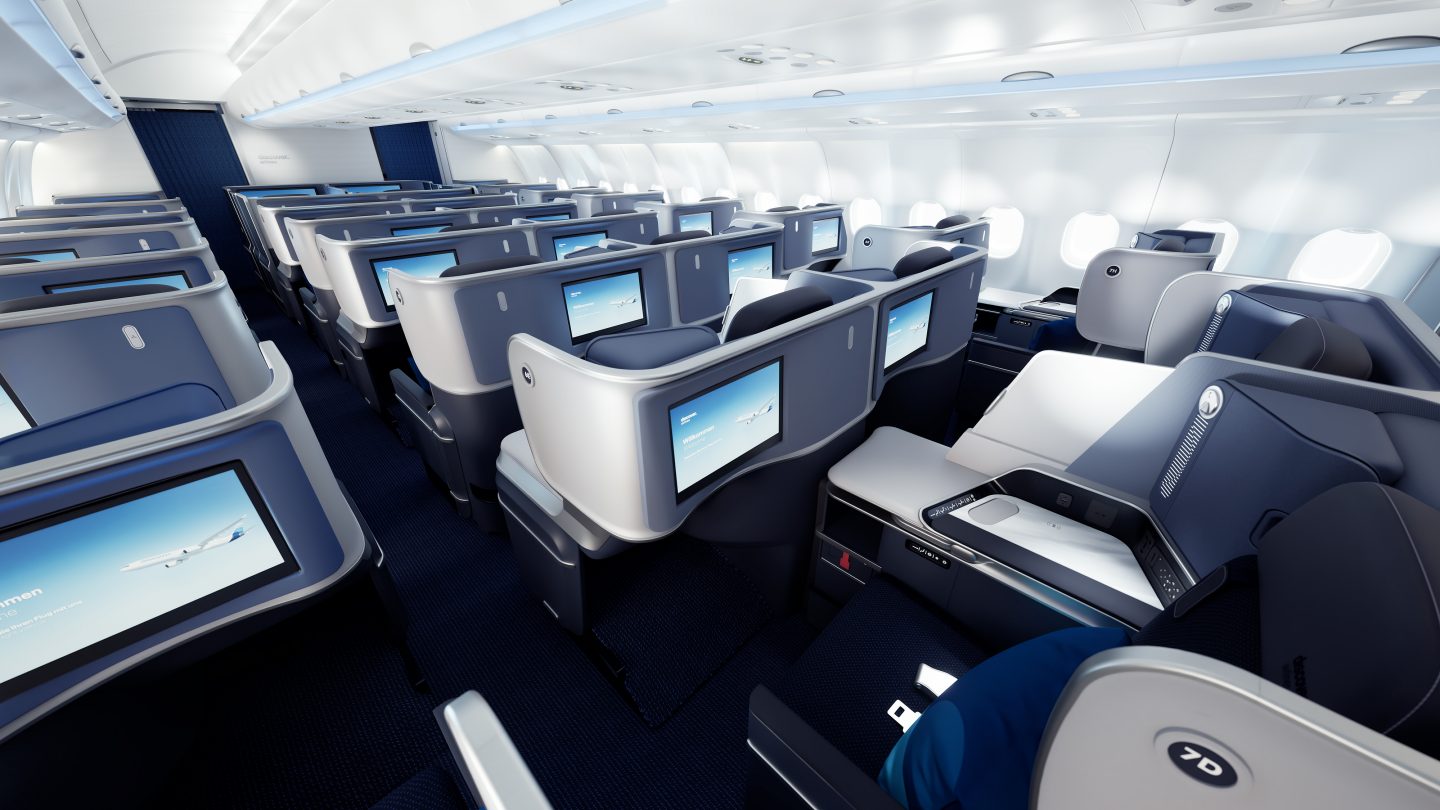 Ocean Blue Business Class | Discover Airlines